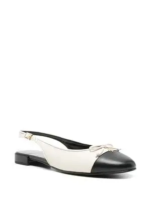 Tory Burch Cap-toe Slingback Ballet Flats