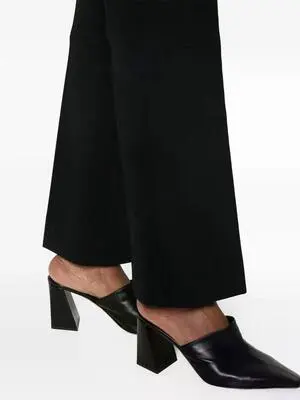 Victoria Beckham Tailored Cotton-blend Flared Trousers