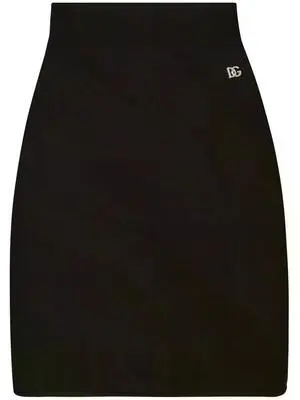 Dolce & Gabbana Logo-plaque Mini Skirt