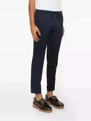 FAY Tapered Trousers - Blue