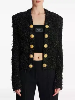 Balmain Edge-to-edge Tweed Jacket