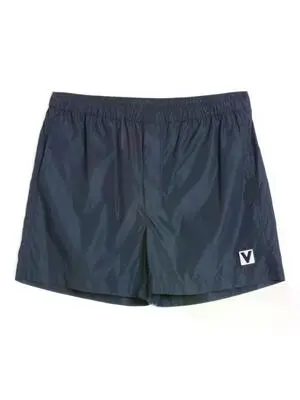 Valentino Garavani Chez Patch Swim Shorts - Blue
