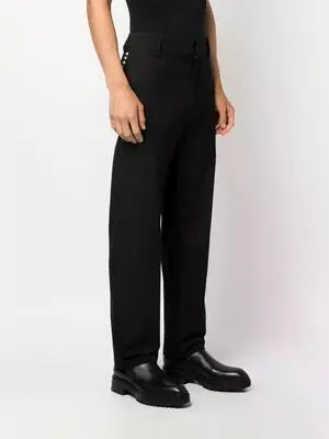 Valentino Garavani Rockstud Embellished Tailored Trousers