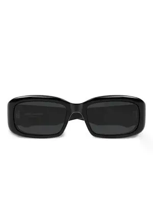 Saint Laurent Rectangle-frame Sunglasses - Black