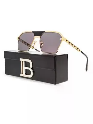 Balmain Sergeant Sunglasses - Gold