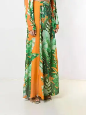 AMIR SLAMA Printed Maxi Skirt