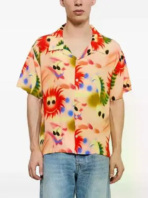 BRAIN DEAD Graphic-print Shirt