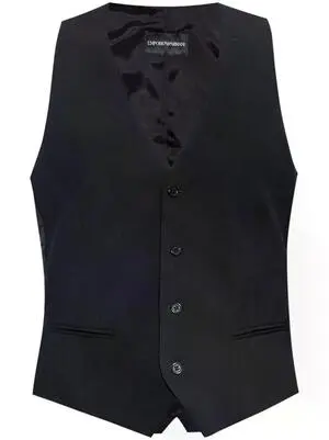 Emporio Armani Wool Waistcoat
