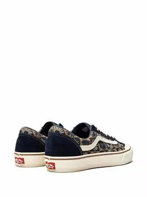 VANS Style 36 Surf Daisy Checkerboard Sneakers - Black