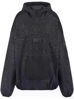 EA7 Logo Rubberised Hoodie