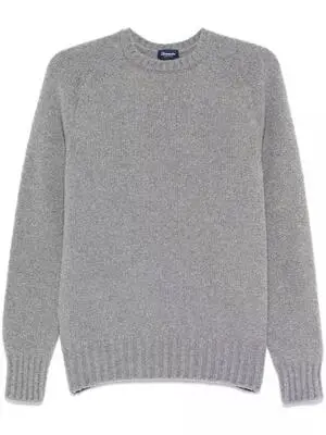 DRUMOHR Merino Wool Crew Neck Sweater