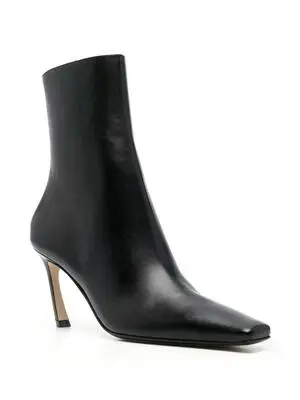 LANVIN Swing 70 Leather Boots
