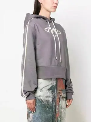 Gcds Logo-print Drawstring Hoodie