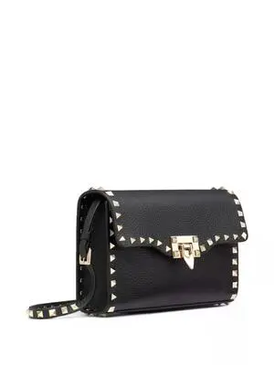 Valentino Garavani Small Rockstud Cross Body Bag - Black