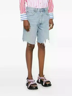 AGOLDE Indra Denim Shorts - Blue