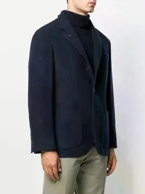 Brunello Cucinelli Single Breasted Blazer - Blue