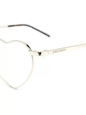 Saint Laurent Heart-frame Glasses