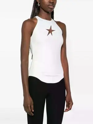MUGLER Star-motif Tank Top