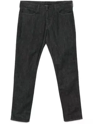 Emporio Armani Slim Fit Denim Jeans - Black