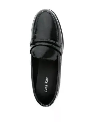Calvin Klein Patent-finish Loafers