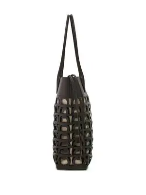FERRAGAMO Medium Gancini Tote Bag - Brown