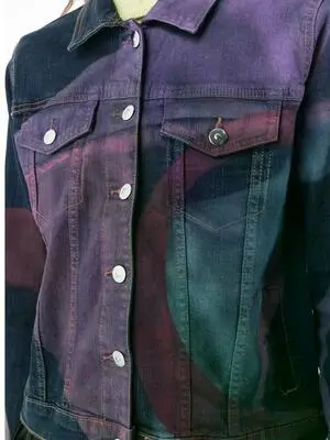 MADISON MAISON Graphic-print Denim Jacket