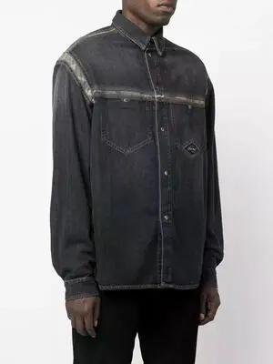 DIESEL® D-hor-fs Camouflage-print Shirt