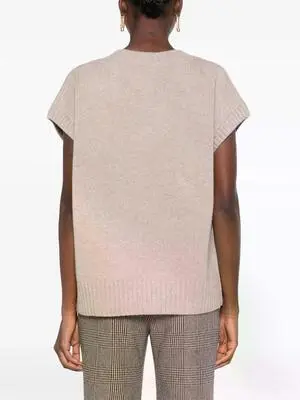 P.a.r.o.s.h Cashmere Sleeveless Sweater - Neutrals
