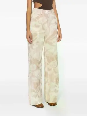 MSGM High-waist Straight-leg Jeans