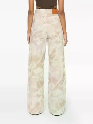 MSGM High-waist Straight-leg Jeans