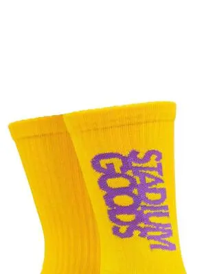 STADIUM GOODS Logo Showtime Crew Socks