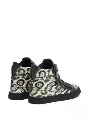 GIUSEPPE ZANOTTI Kriss High-top Sneakers - Black