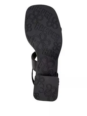 Camper Kora Buckled Sandals - Black