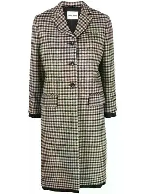Miu Miu Notched Lapel Coats For Women