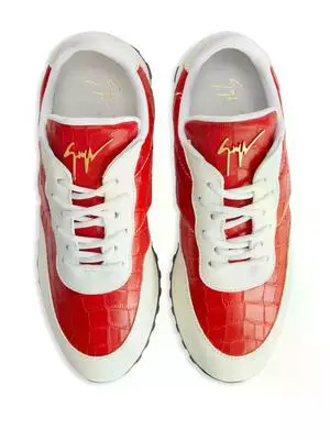 GIUSEPPE ZANOTTI Jimi Running Sneakers - Red