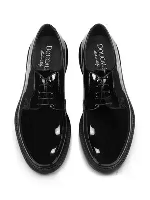 DOUCAL'S Leather Lace-up Derby Shoes