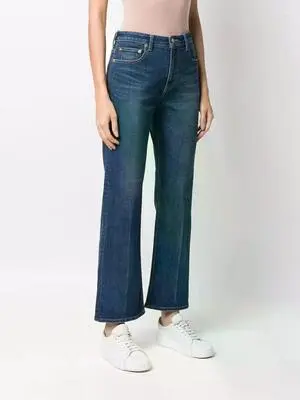 TU ES MON TRESOR High-waisted Flared Jeans