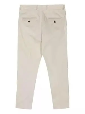 DELL'OGLIO Sandy Mid-rise Tailored Trousers