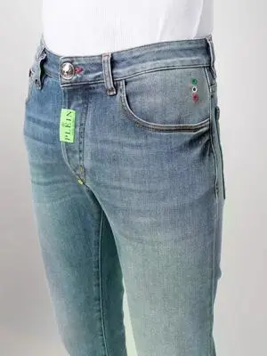Philipp Plein Hexagon Straight-cut Jeans