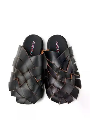 Camper Brutus Slippers - Black
