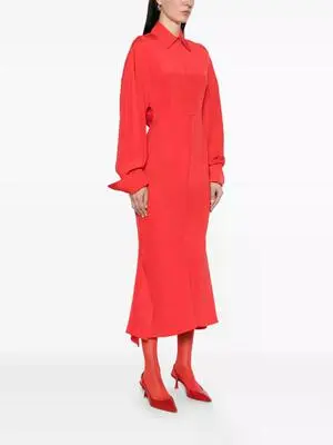 Sportmax Oltre Midi Dress - Red