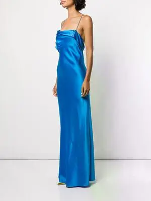 Michelle Mason Bias-cut Silk Gown