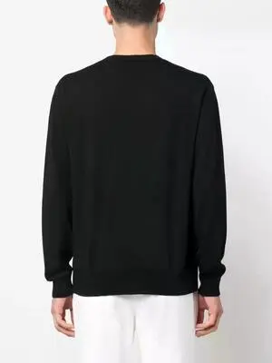 Dsquared2 Maple Leaf-motif Virgin Wool Sweater