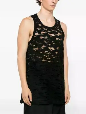 Comme Des Garçons Lace Tank Top