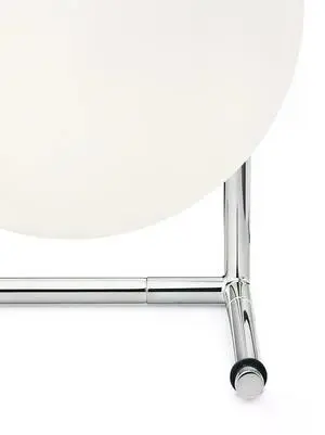 FLOS Ic Lights Table 1 Low Table Lamp - Silver