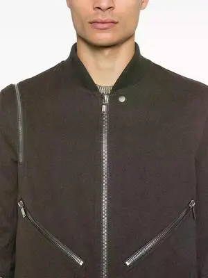 Rick Owens Cotton Twill Flightsuit Jacket