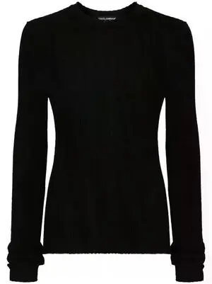 Dolce & Gabbana Crew-neck Ribbed Jumper