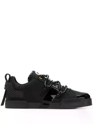 Dolce & Gabbana Portofino Patent Leather Sneakers