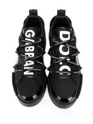 Dolce & Gabbana Portofino Patent Leather Sneakers