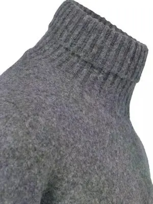 DRUMOHR Wool Roll Neck Sweater - Grey